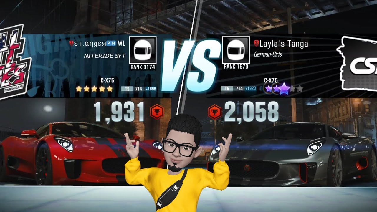 [CSR2] Jaguar C-X75 racing CHAMPIONSHIP SHOWDOWN🤩 - YouTube