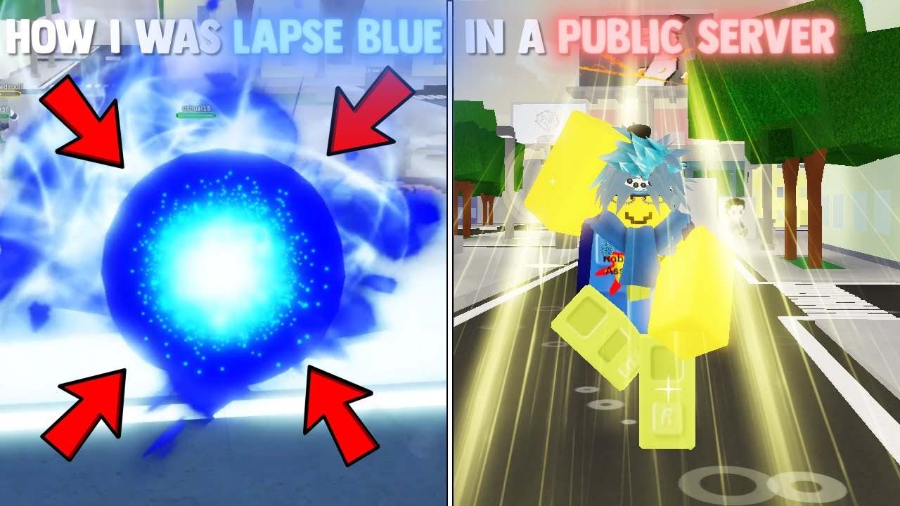 How I Was LAPSE BLUE In A Public Server on Jujutsu Shenanigans... - YouTube