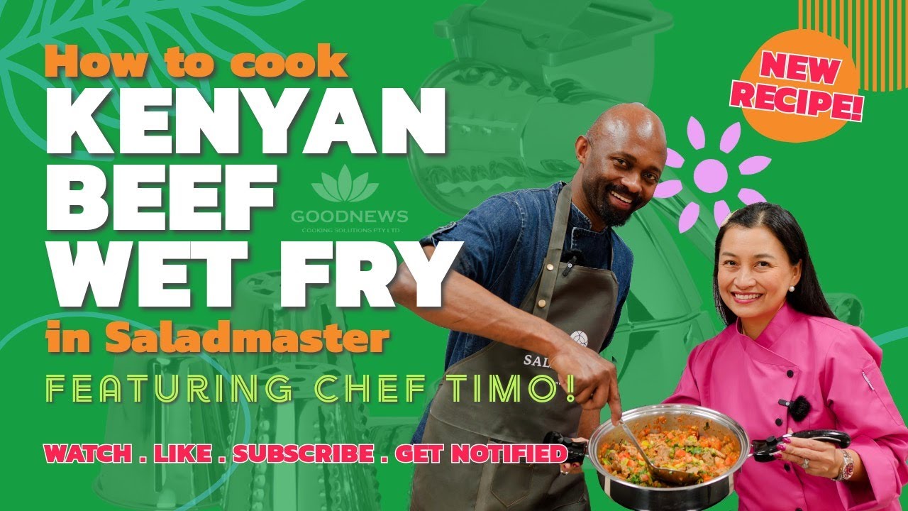 How to cook Kenyan Beef Wet Fry in Saladmaster - YouTube