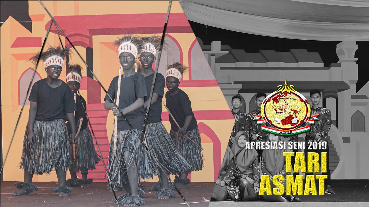 Apresiasi Seni 2019 "Tari Asmat" - YouTube