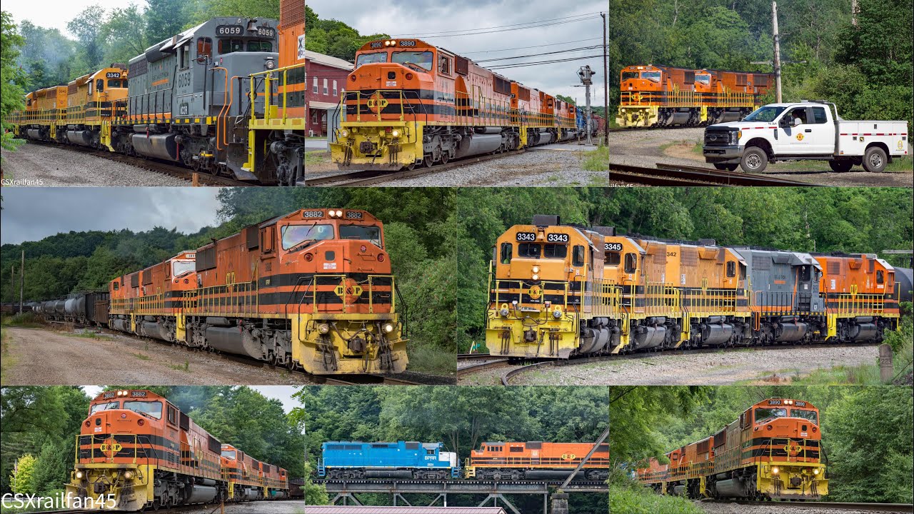 (Part 2) Railfanning Buffalo & Pittsburgh Railroad! - YouTube