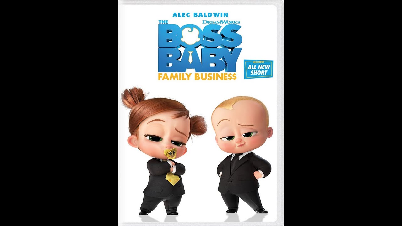 Opening to The Boss Baby Family Business 2021 Disney DVD - YouTube