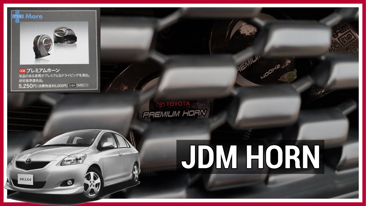 Toyota Premium Horn - The Project Belta EP16 - YouTube