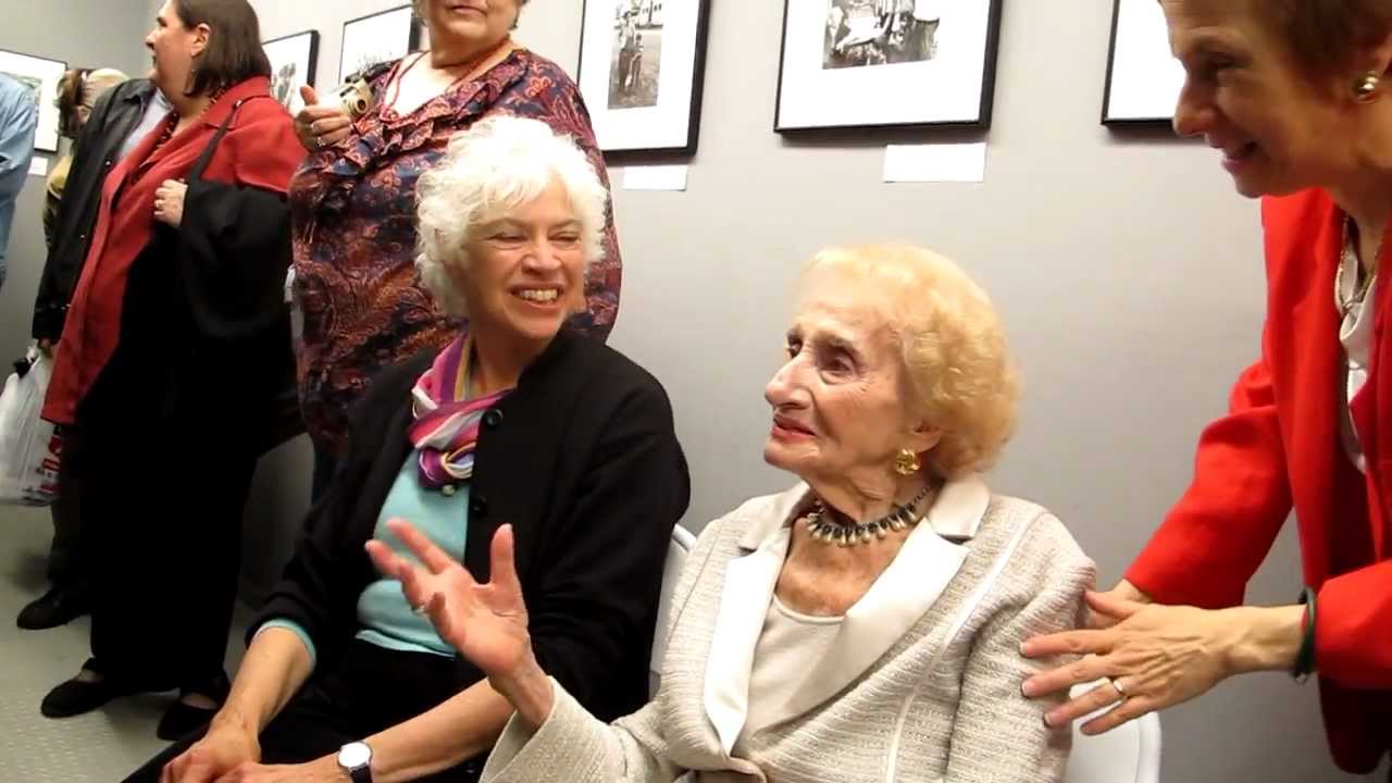 100 Year Old Ruth Gruber at Soho Photo Gallery - YouTube