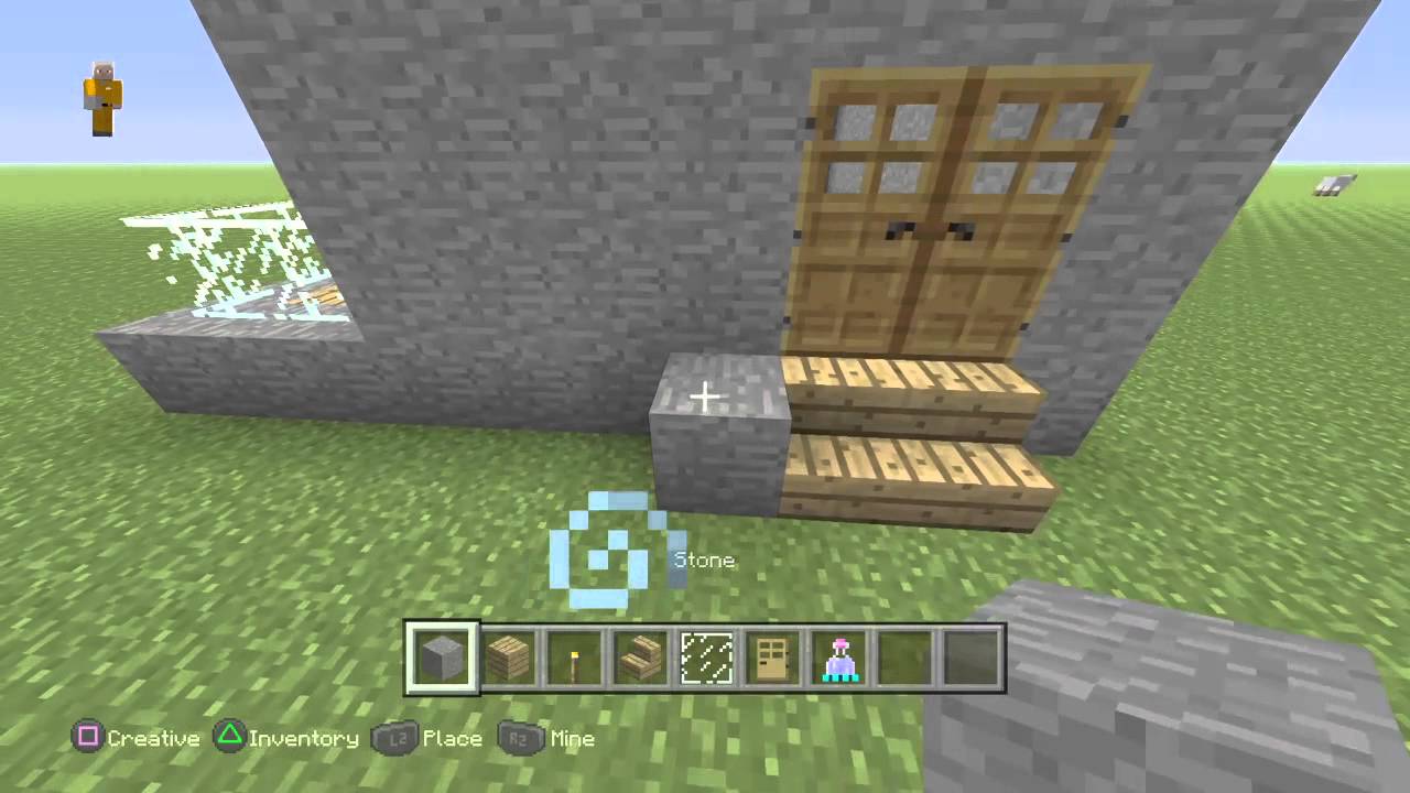Minecraft Tutorial - 10x10 - Easy survival House - YouTube