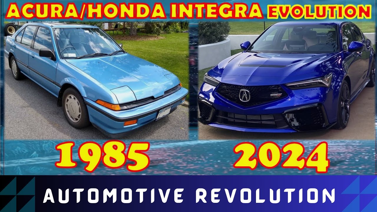 Honda Integra Evolution (1985-2024)| integra type s 2024 | honda civic ...
