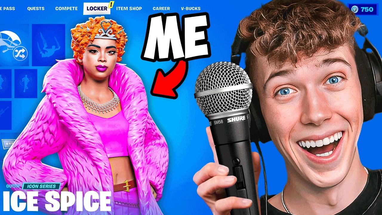Using FAMOUS Singers to WIN Fashion Show! (Fortnite) - YouTube