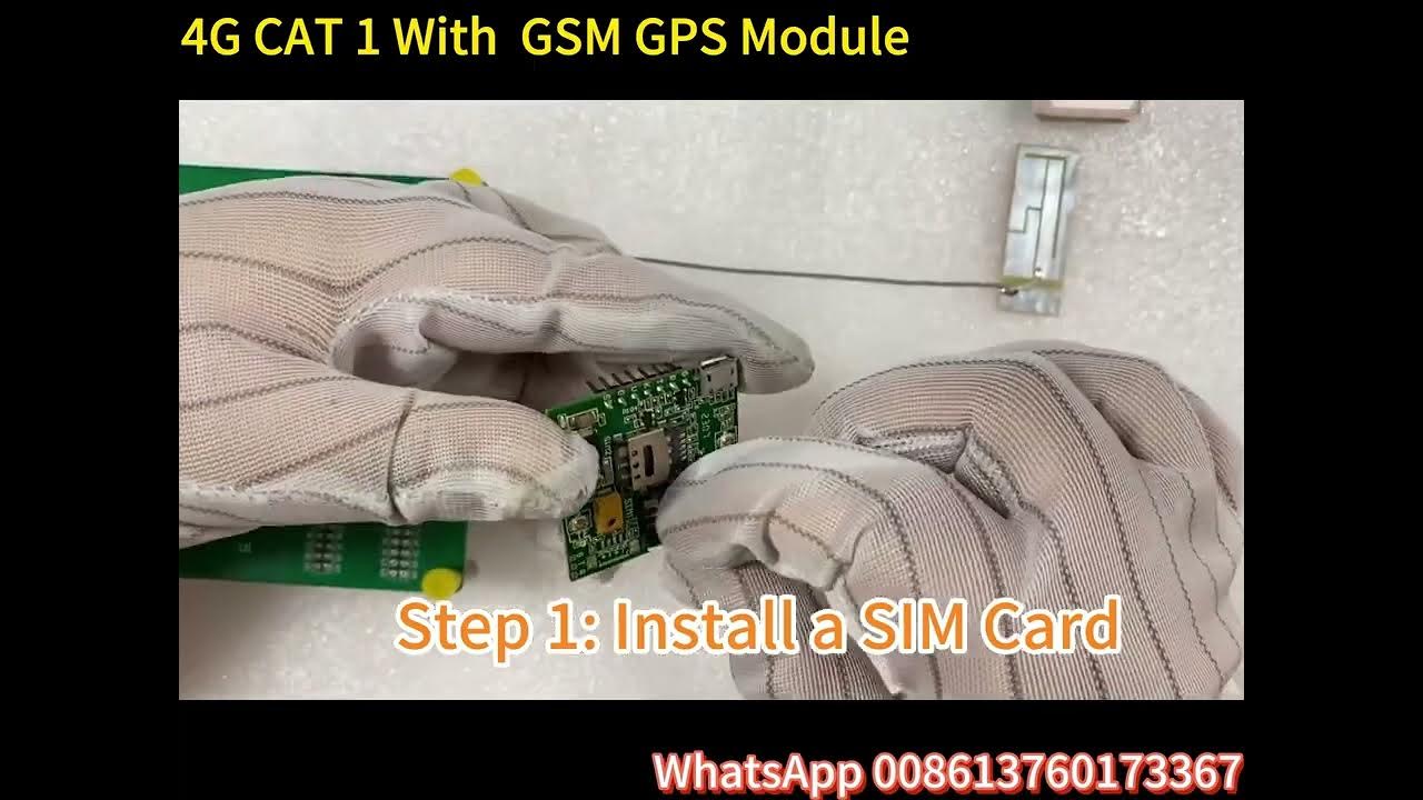 4G tracking devices with SIMCom A7670E - YouTube