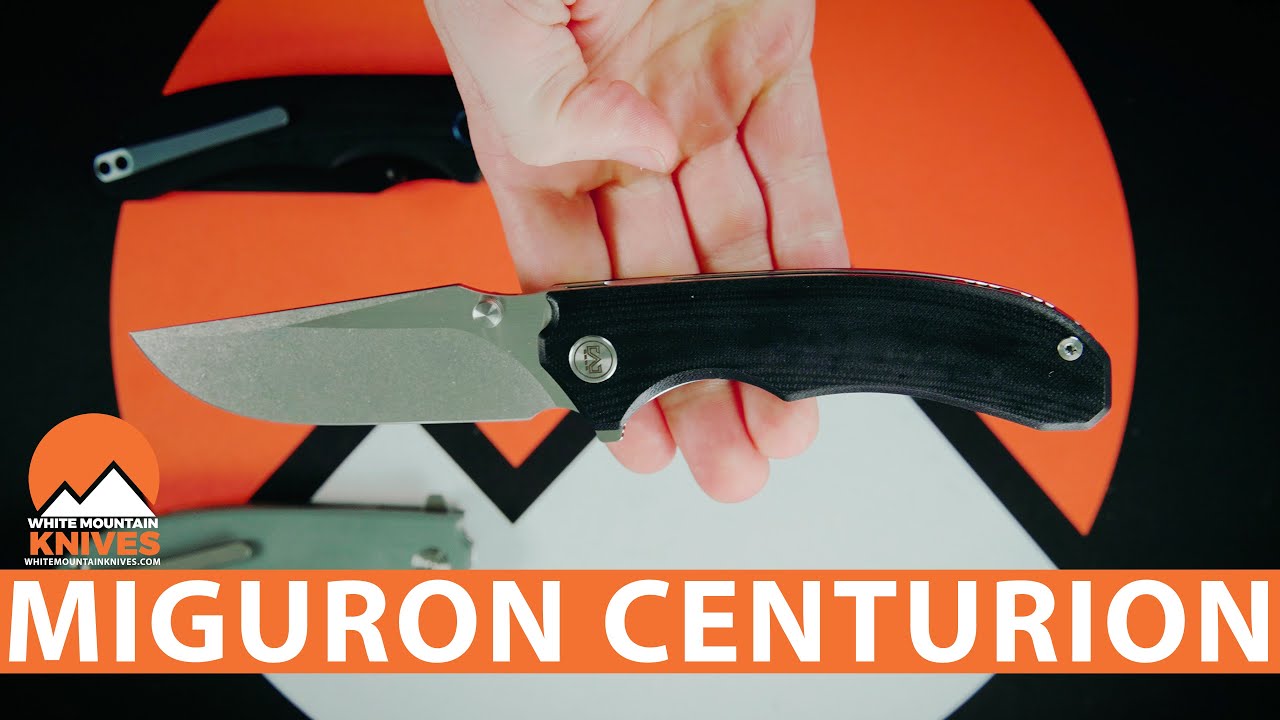 Miguron Centurion Folding Knife - Quick Look - YouTube