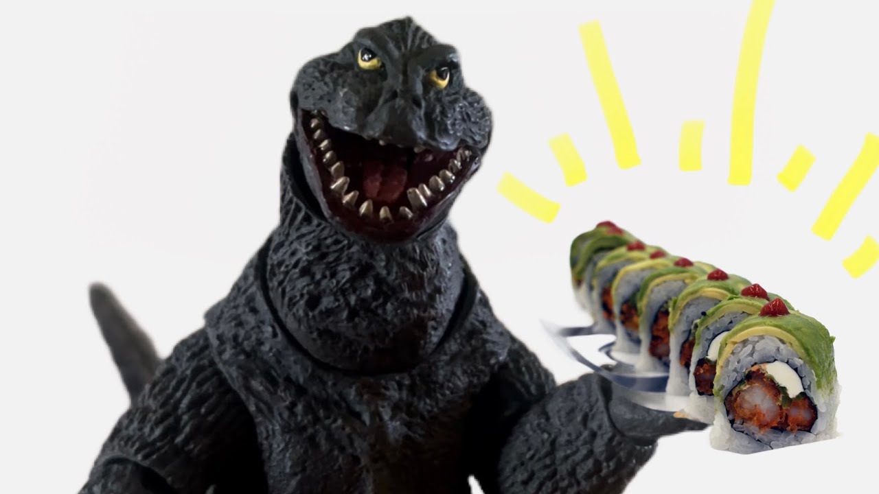 How to make Godzilla rolls - YouTube