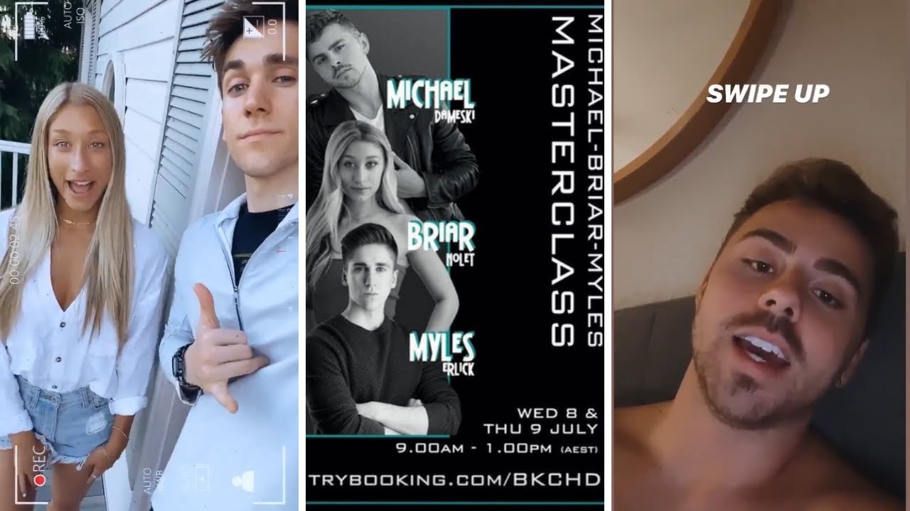 Briar Nolet, Myles Erlick & Michael Dameski - Last Zoom Class coming ...