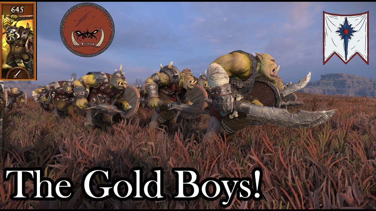 Triple Gold Chevron Orc Boys! The New Tech - YouTube