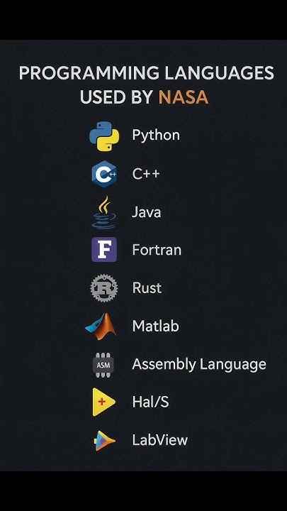 programing Language used by NASA#viralvideo #ytshorts #youtubeshorts # ...