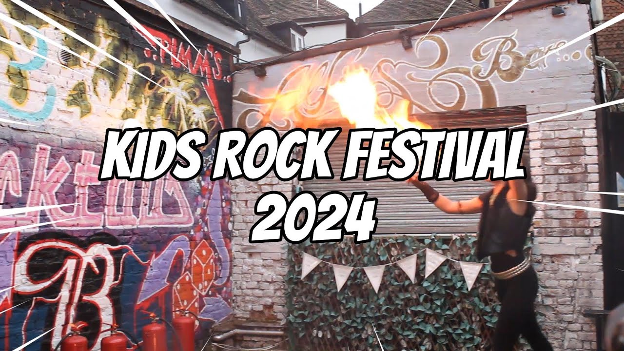 Kids Rock Festival Mote Park 2024 - YouTube