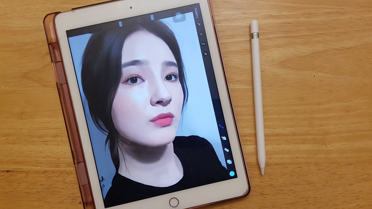 How to draw on the new ipad 2018 | procreate + apple pencil - YouTube