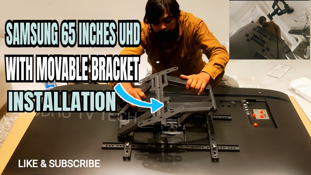 "Step-by-step Samsung 65 Ultra HD TV installation and unboxing ...