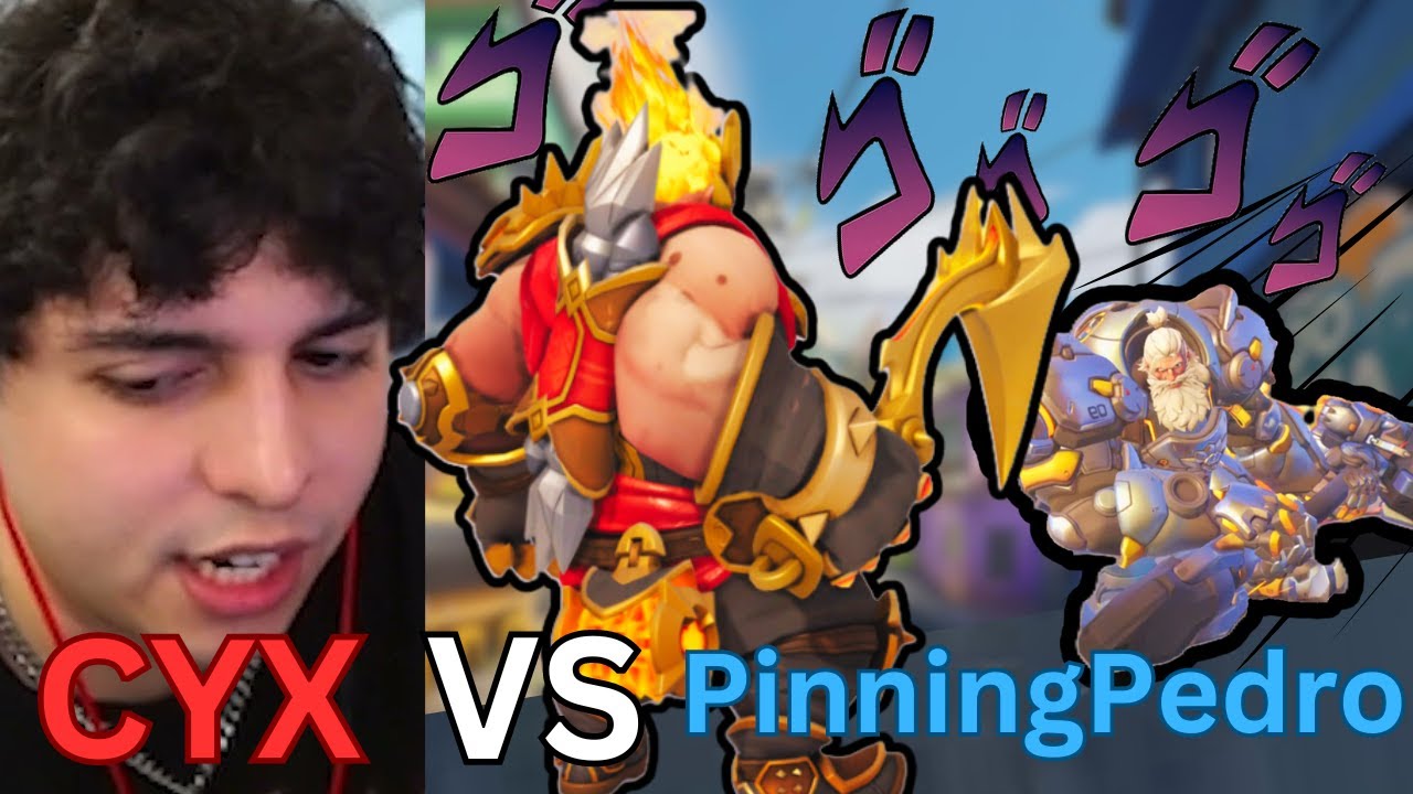 Cyx faces my PINS w/ reactions | Overwatch 2 - YouTube