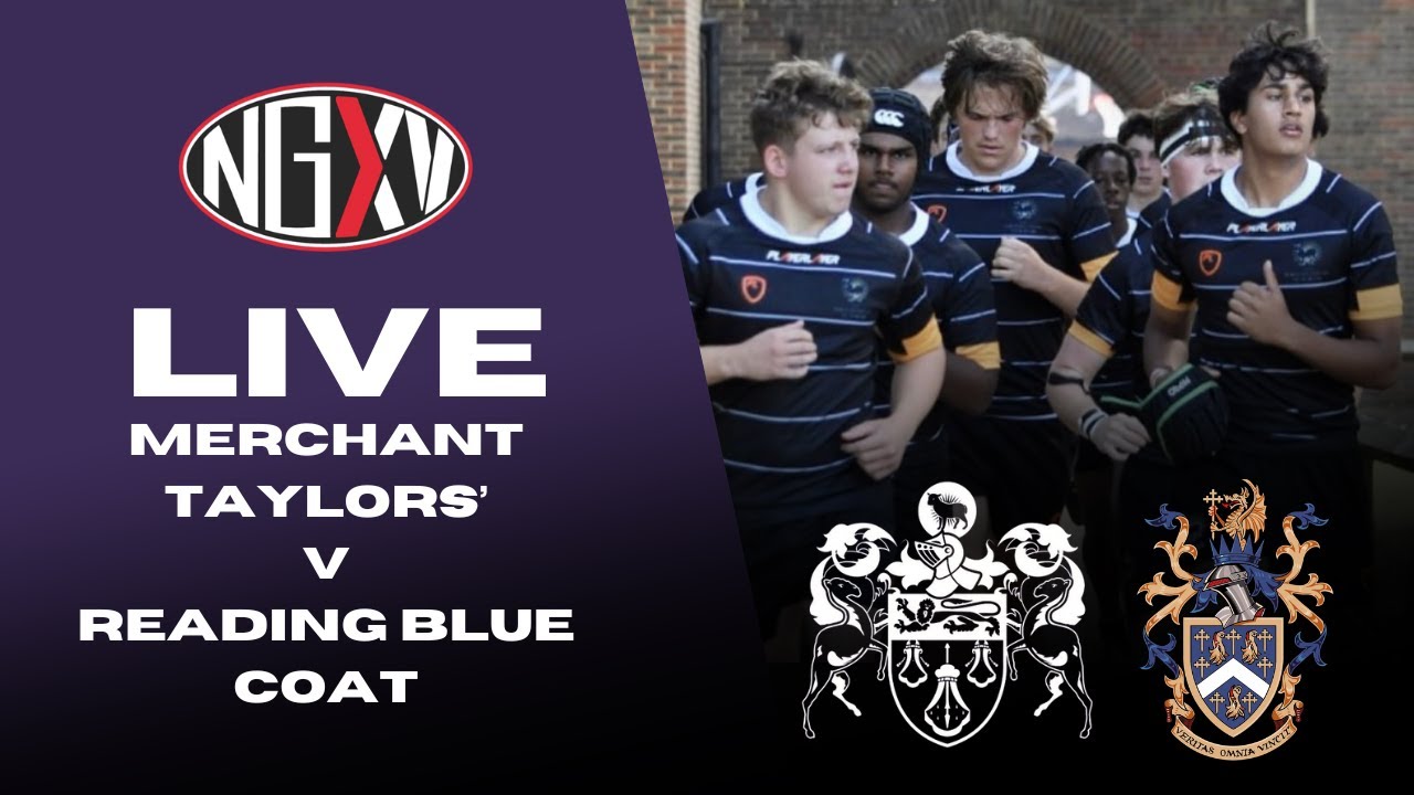 LIVE RUGBY: MERCHANT TAYLORS' vs READING BLUE COAT | FRIDAY NIGHT ...