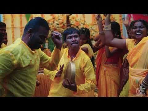 Dancing in Color: Haldi Ceremony Dance Extravaganza | Divya & Praveen | Wedding Lens - YouTube