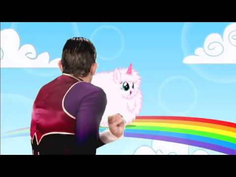 Robbie Rotten Hiding Pink Fluffy Unicorns Dancing on Rainbows - YouTube