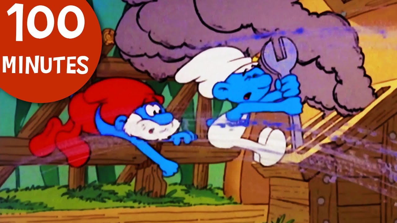 The FUNNIEST INVENTIONS of the Smurfs! 😂😂😂 • Full Episodes • The Smurfs ...