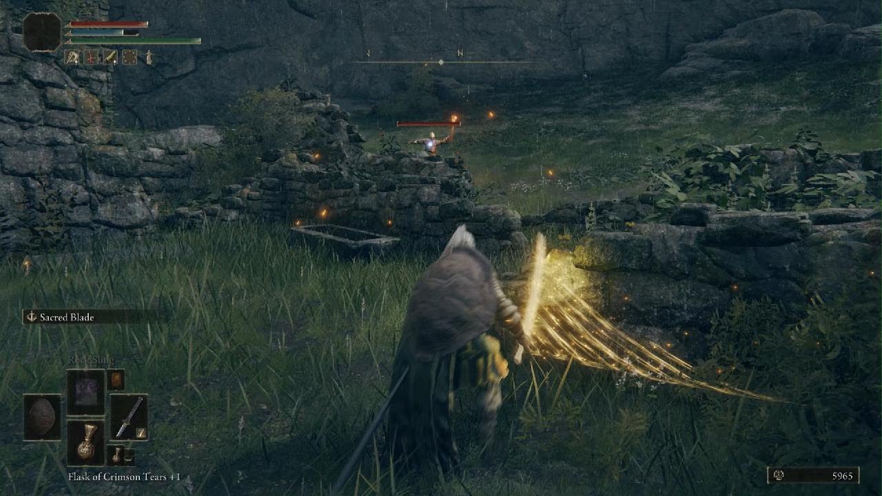 ELDEN RING THE SACRED BLADE! - YouTube