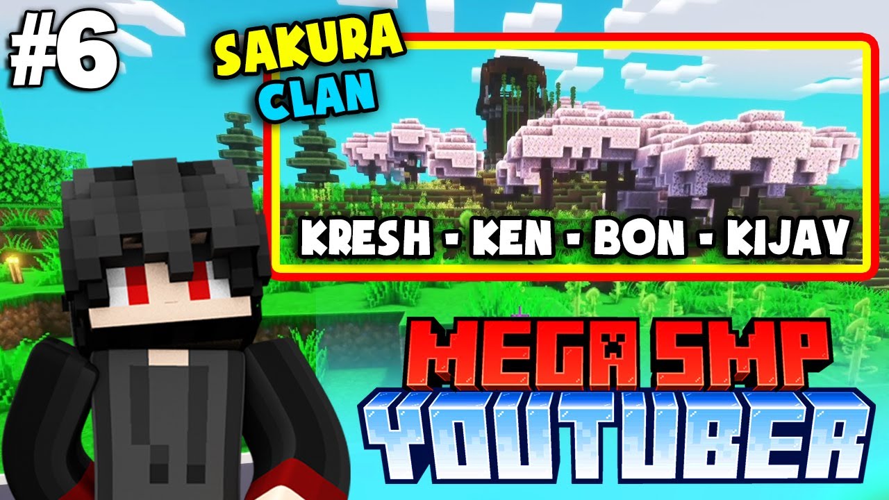 Mình Đột Nhập Thăm Dò Bang Phái Hoa Anh Đào "Sakura Kingdom" | KiraMC Minecraft MEGA SMP Tập 6 ...
