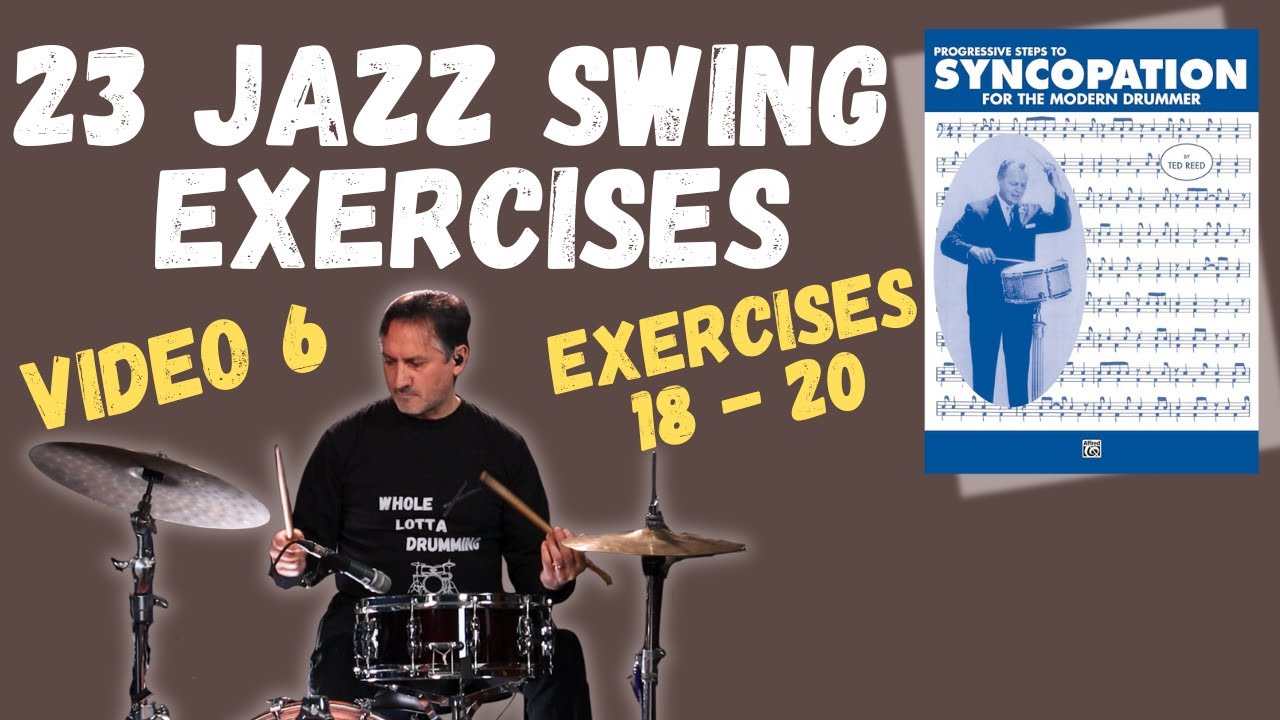 VIDEO 6 - 23 SWING EXERCISES Using Syncopation Book || EX 18 - 20 - YouTube