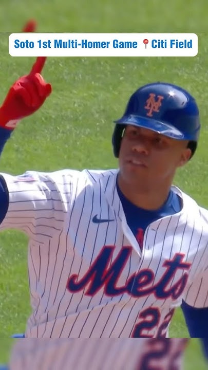 Juan Soto hits first two Citi Field HRs🔥#baseball #mlb #soto #newyorkmets - YouTube