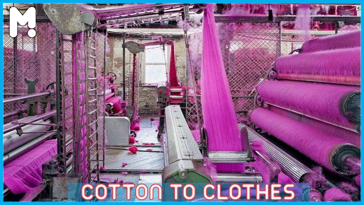 👗 How Clothes Are Made Full Production - How It's Made Clothes - Cotton ...