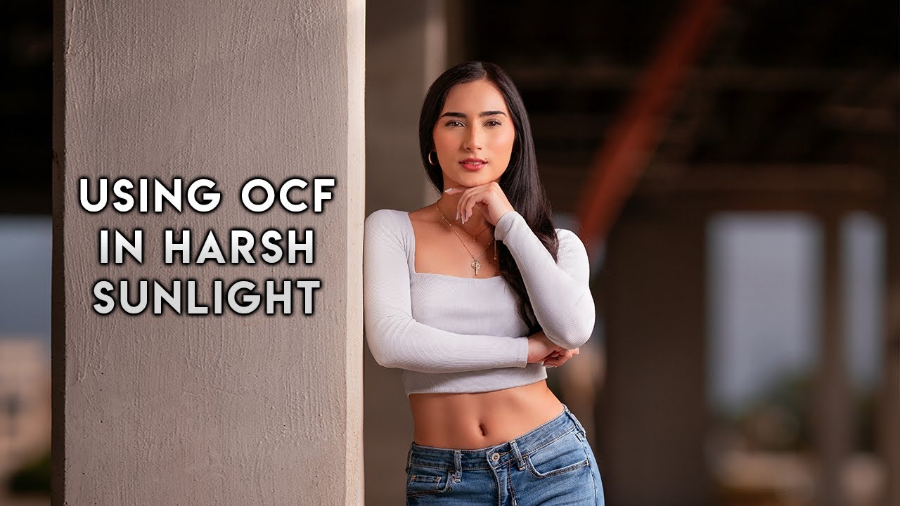 How I Use Off Camera Flash in Harsh Sun *Without* Moving - YouTube