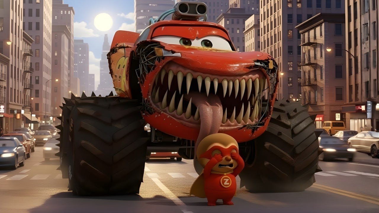 Monster Truck McQueen vs Superman – Who Will Win? | MC PUPS - YouTube