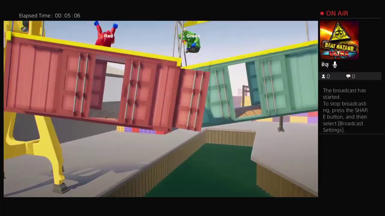 Gang Beast containers - YouTube