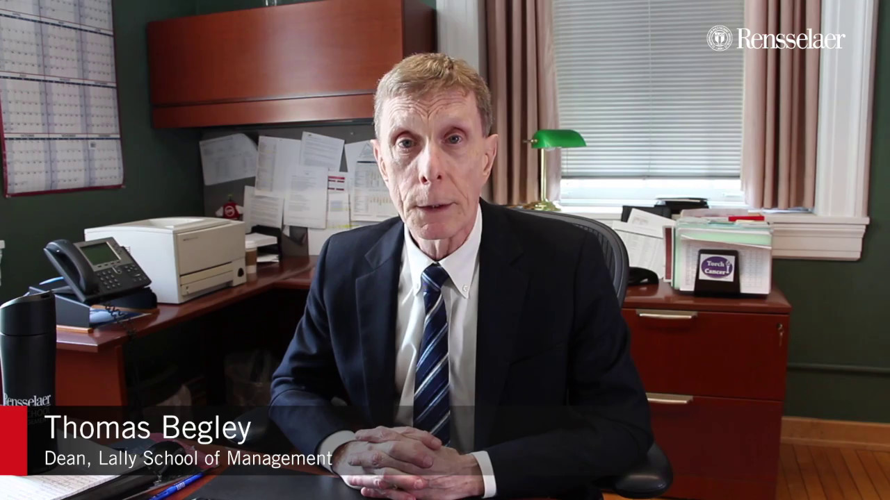 Lally School of Management Dean Begley - YouTube