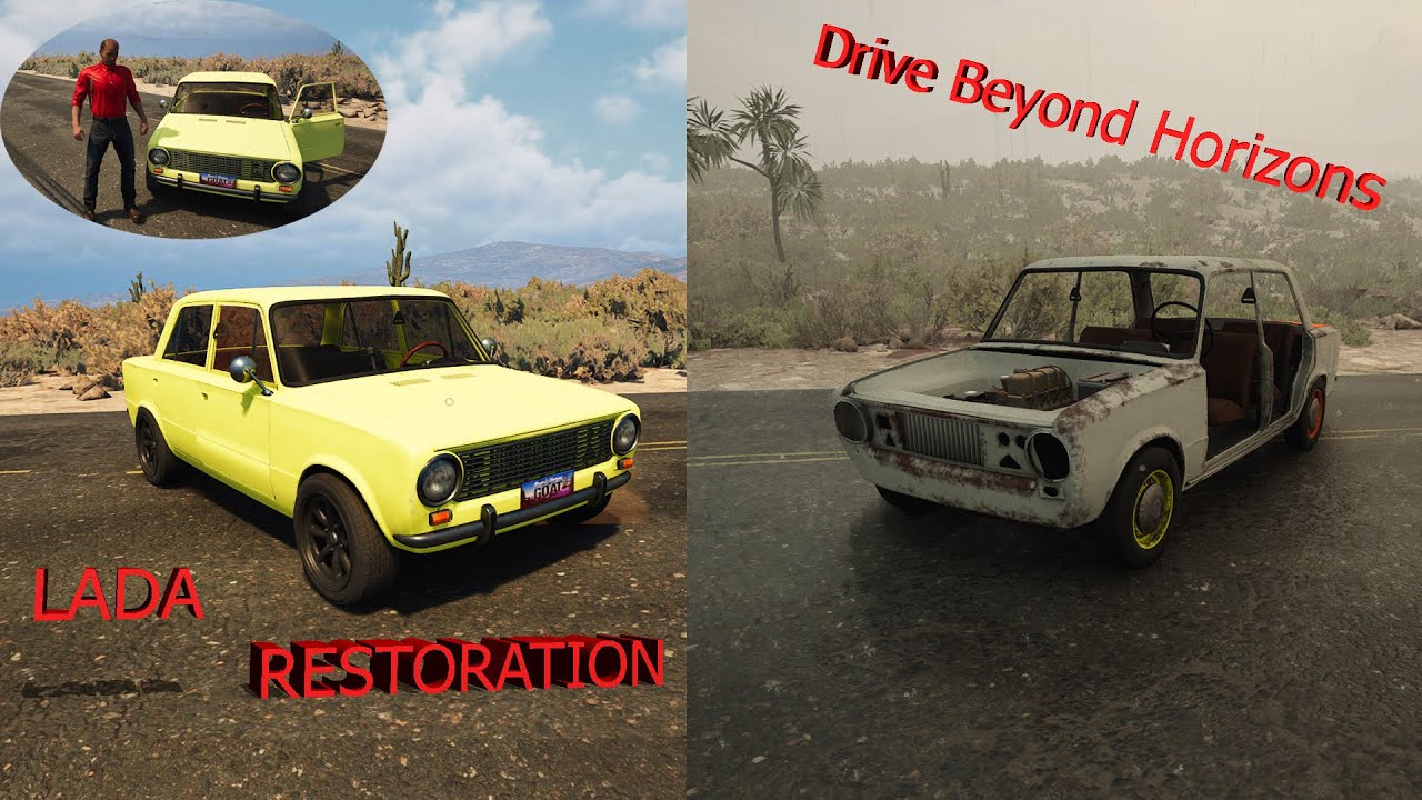 Restoring a Broken ( LADA ) in Drive Beyond Horizons (With Too Much ...
