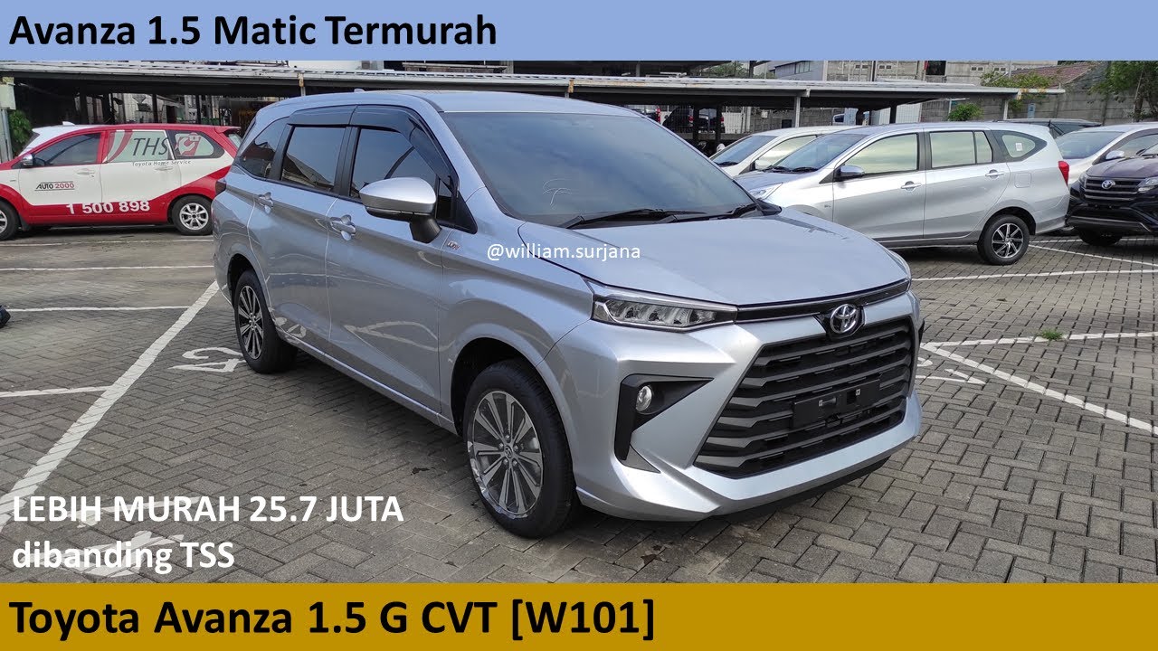Toyota Avanza 1.5 G CVT [W101] review - Indonesia - YouTube