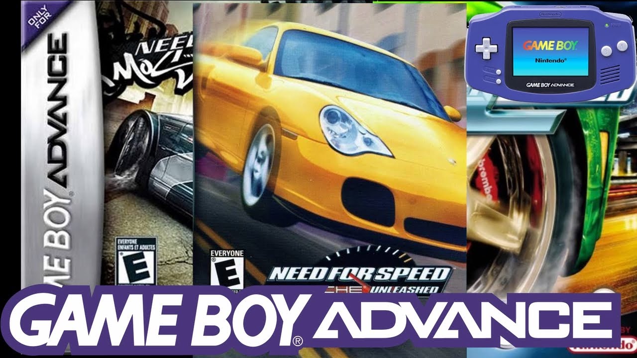Todos los juegos de Need For Speed para GBA - YouTube