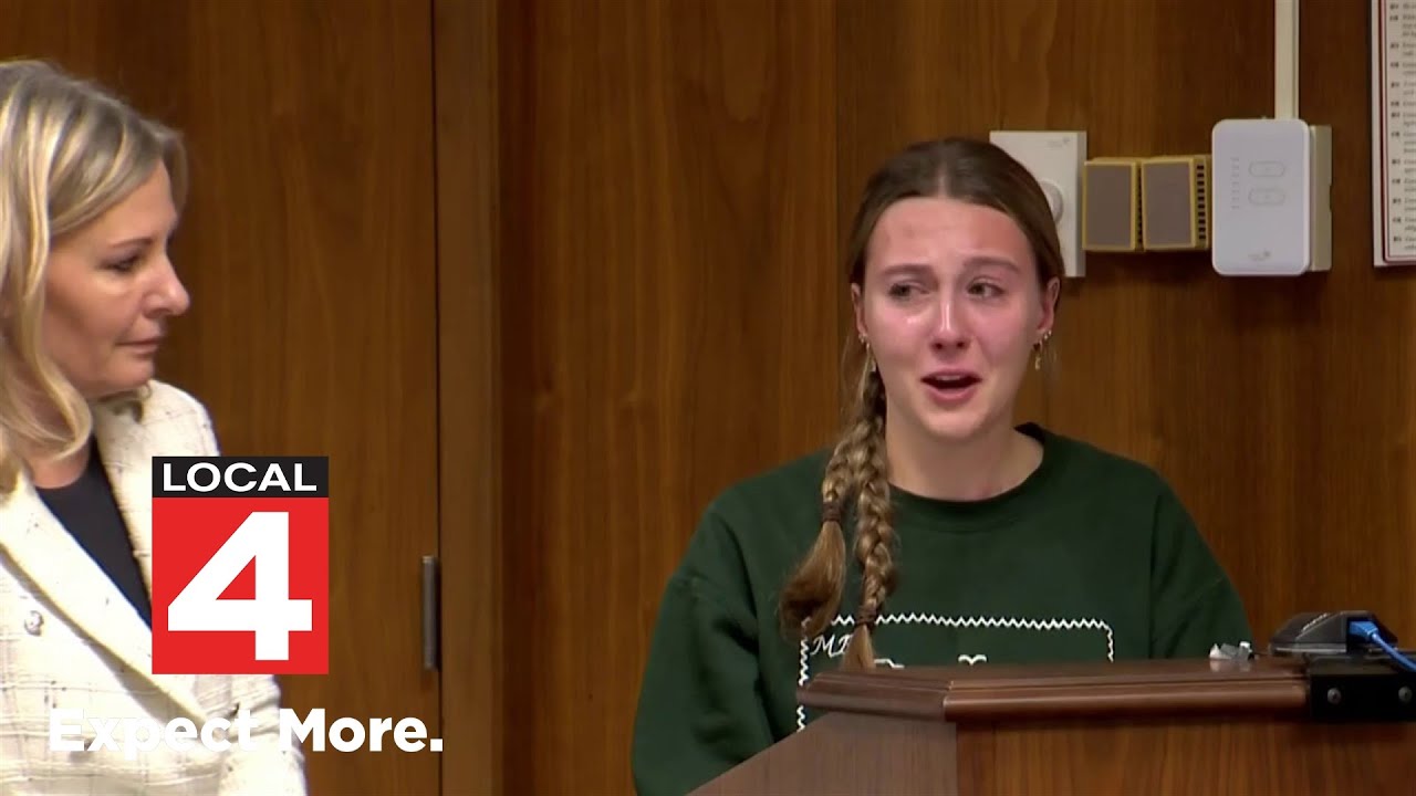 Best friend of Oxford school shooting victim Madisyn Baldwin speaks at ...