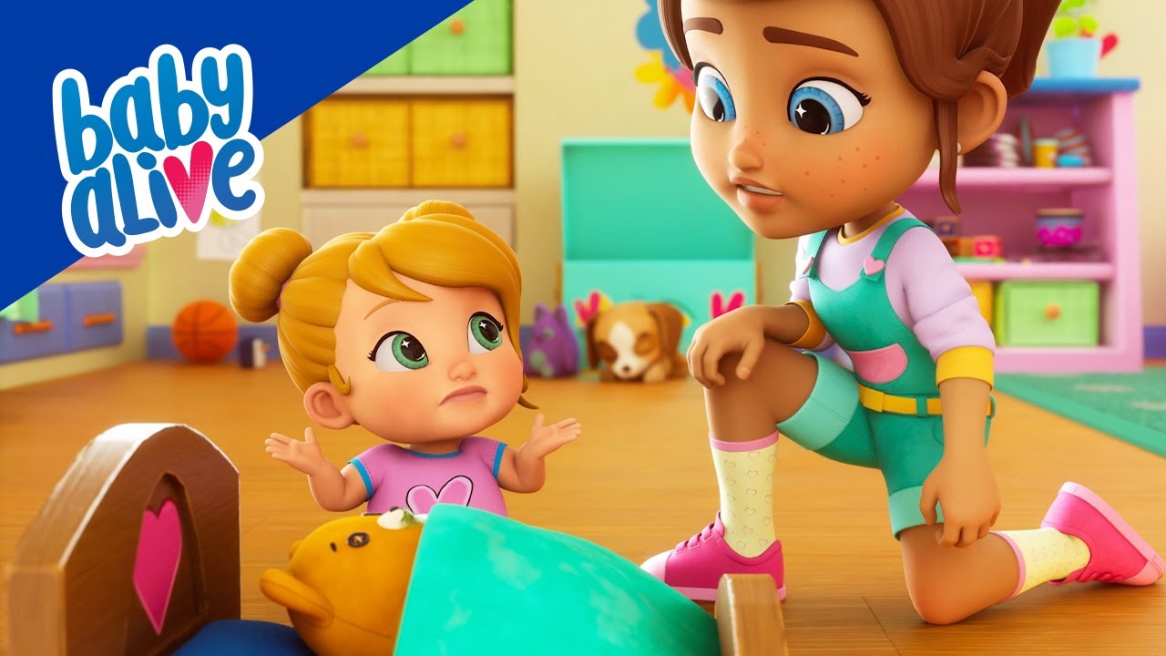 Baby Alive Official 🧸 Teddy Bear Gets a Boo Boo 💦 Kids Videos 💕 - YouTube