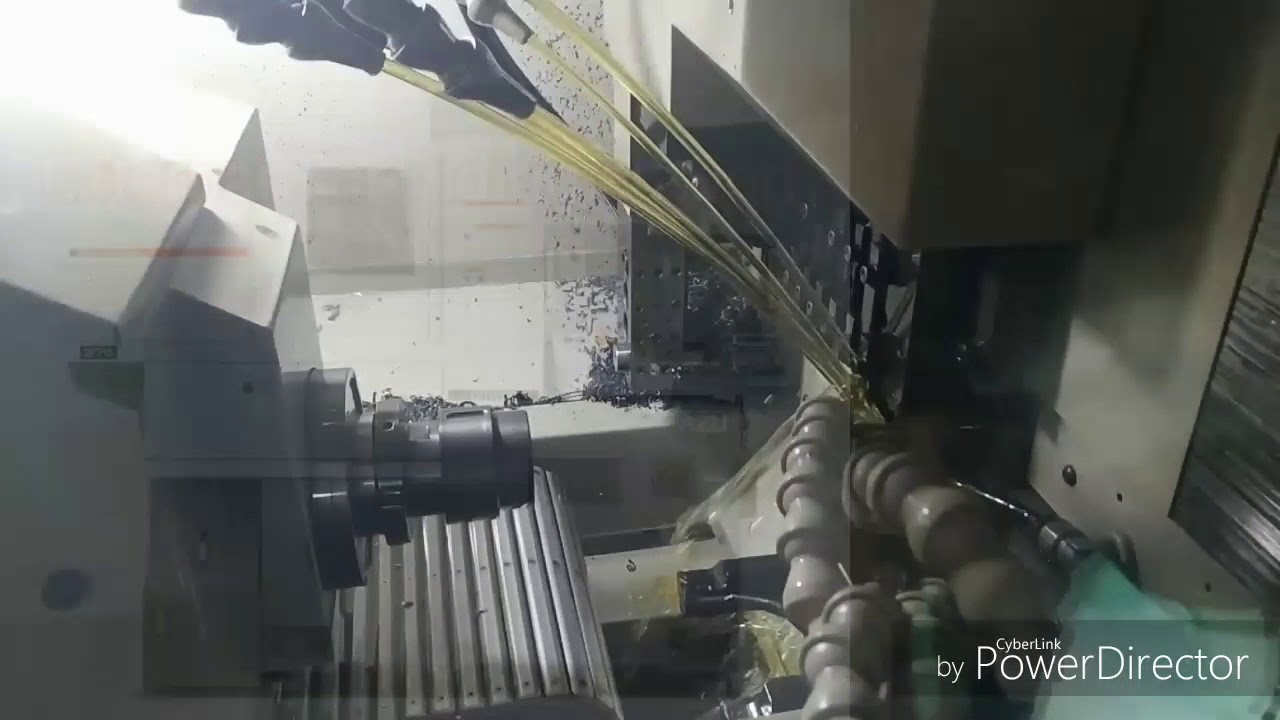 Citizen Cincom A20 type VII external threading - YouTube