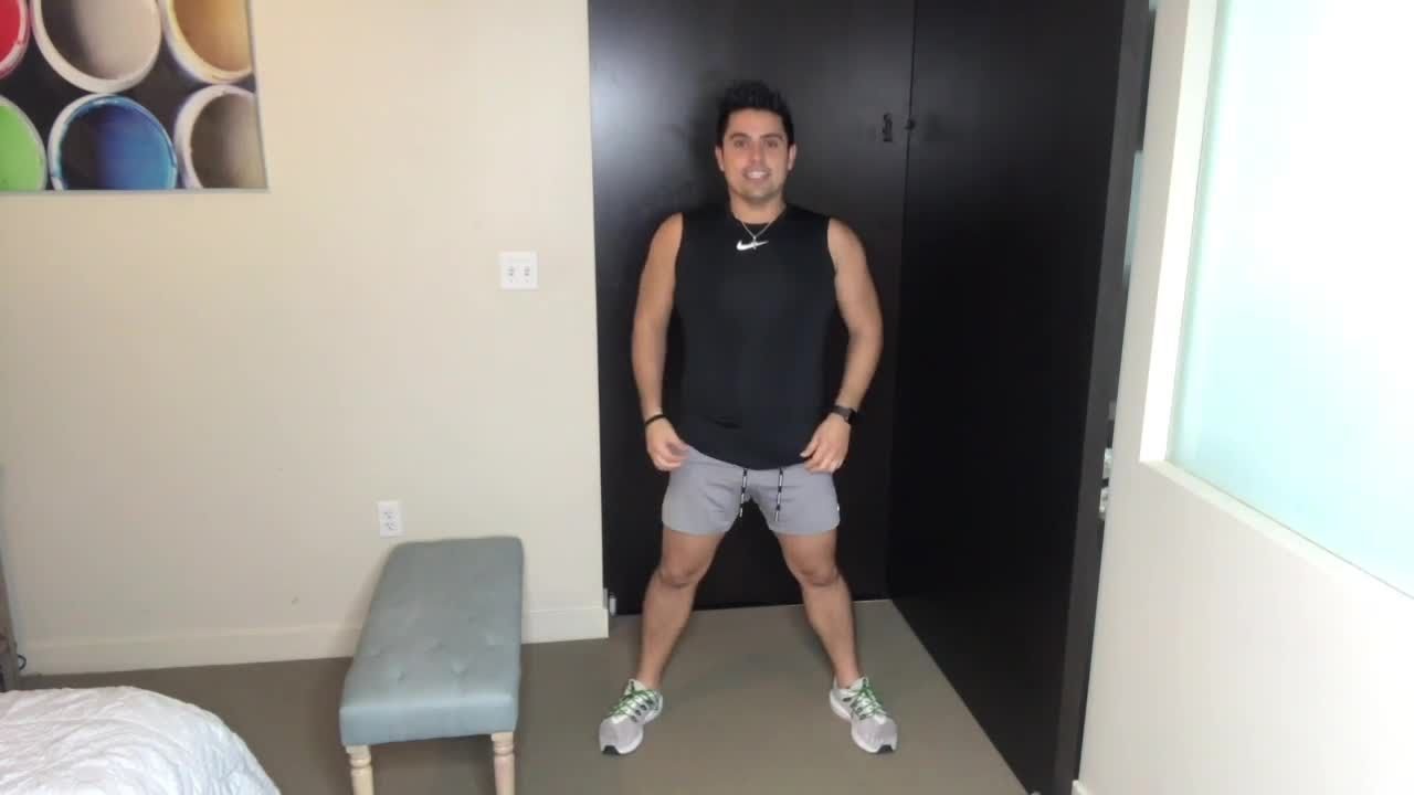 Quick Interval Fat Burn W Drew Home Workout No Equipment Needed Youtube