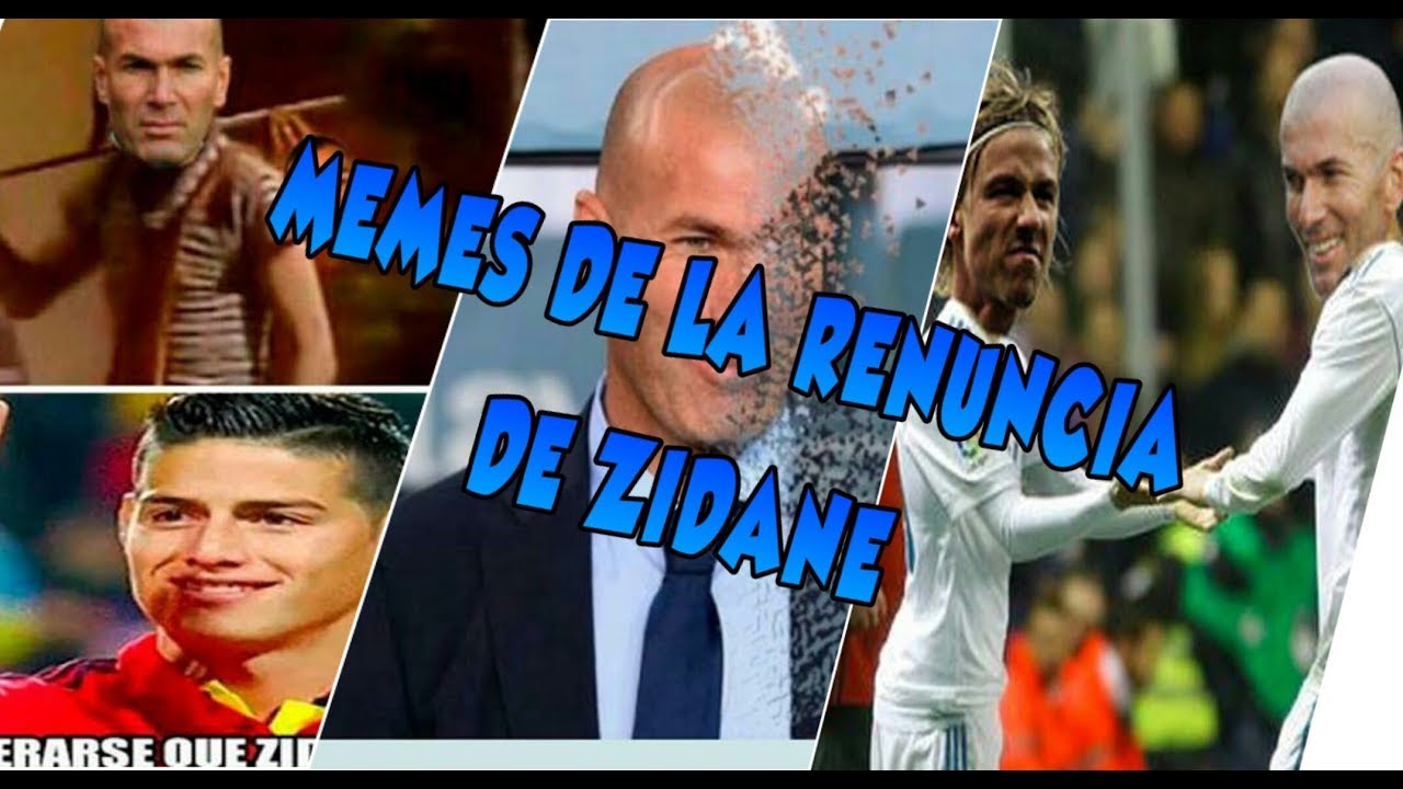 MEMES de la RENUNCIA de ZIDANE | FOOTTUBE - YouTube