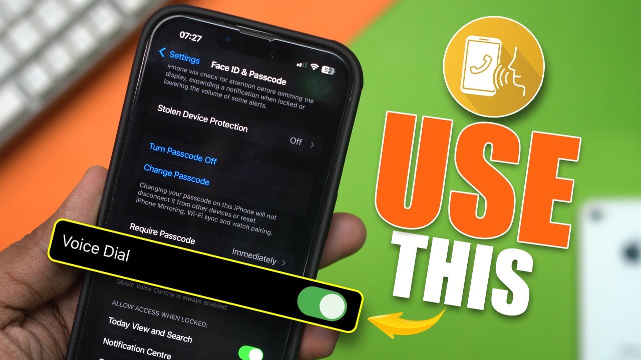How to Use Voice Dialing to Make a Call | Setup Voice Dialing on iPhone ...