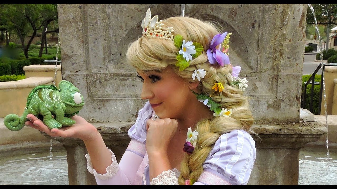 Rapunzel, Olaf, and a Chicken? - YouTube