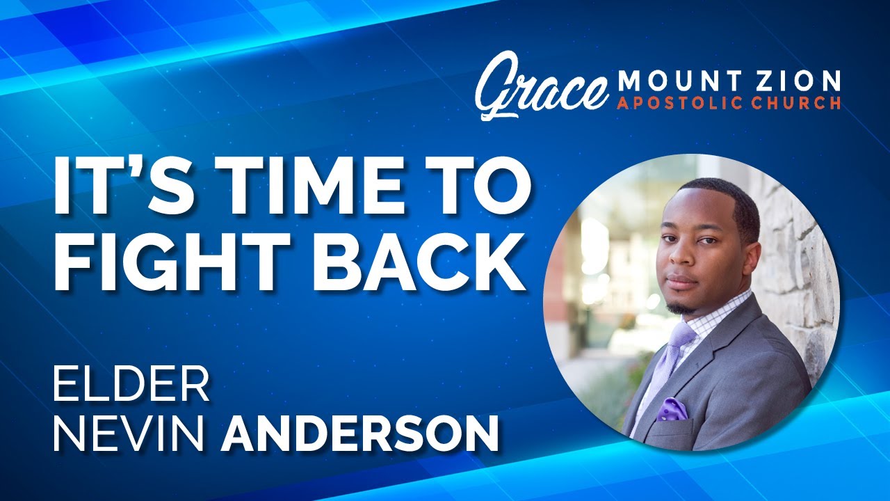 It's Time to Fight Back | Elder Nevin Anderson | 04/05/2020 - YouTube