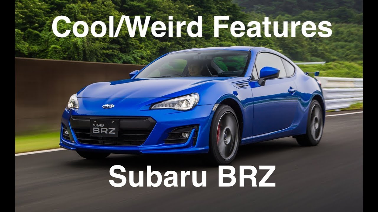 Cool/Weird Features of the Subaru BRZ - YouTube