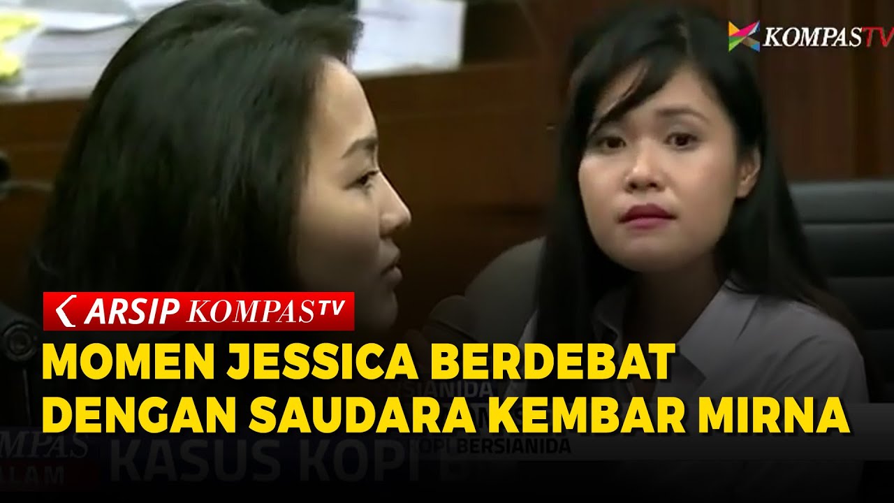 Momen Jessica Berdebat dengan Saudara Kembar Mirna - YouTube