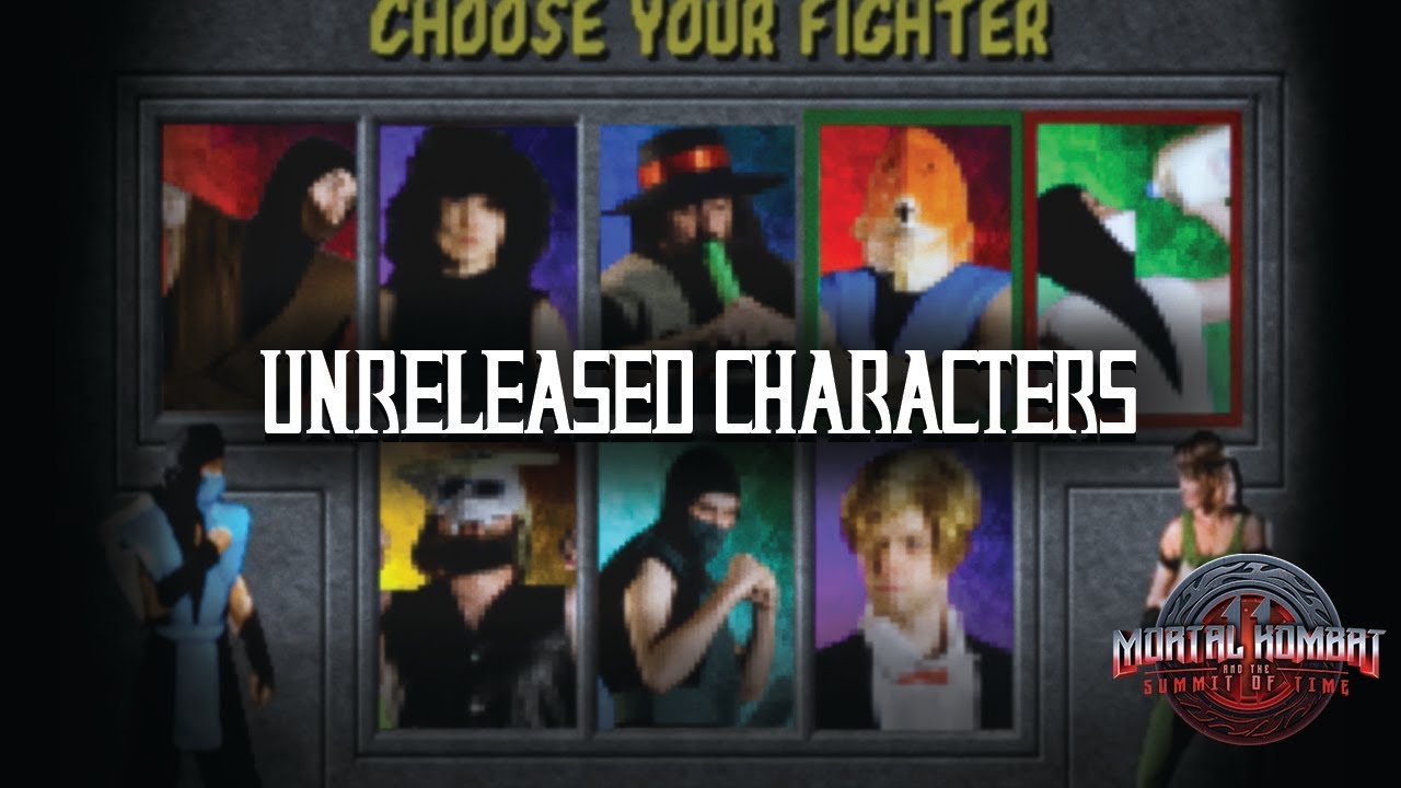 Mortal Kombat - Unreleased Characters | MK11 Summit of Time - YouTube