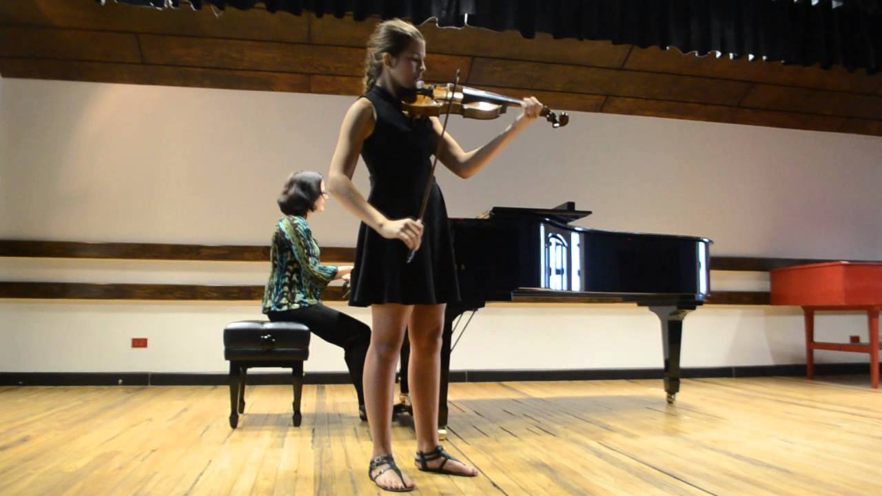 Rebecca Villalta: F. Küchler, Op.15 in D major violin Concertino in ...