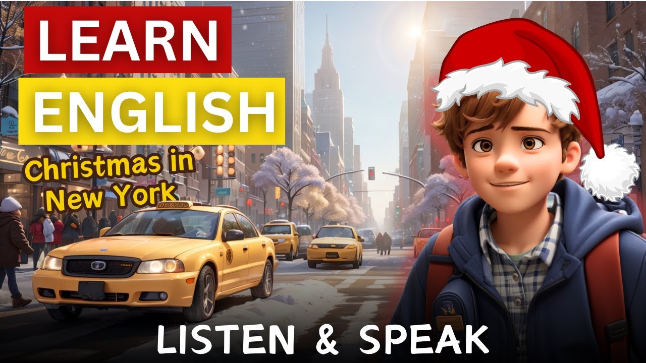 Christmas in New York | Improve your English | English Listening Skills ...
